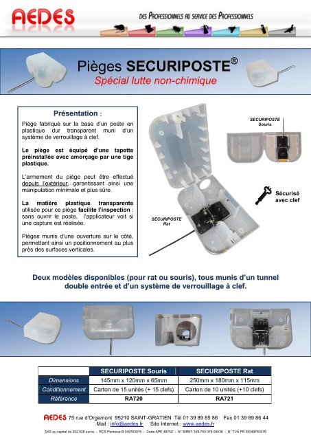 Téléchargez la fiche technique - Produit Anti Nuisible