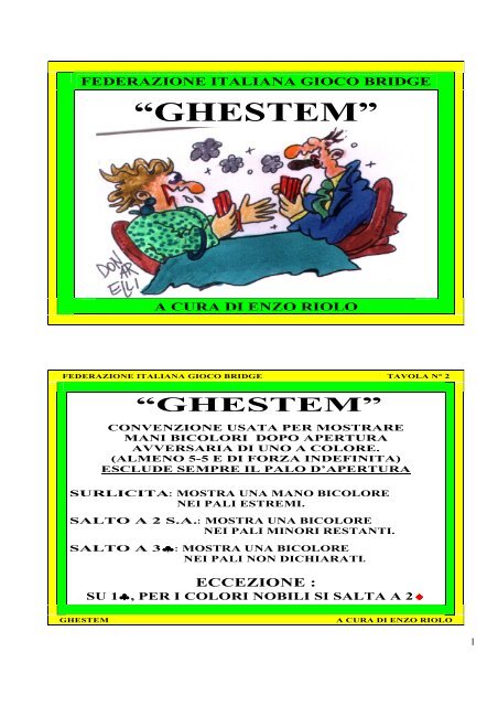 “GHESTEM” - Rimini Bridge