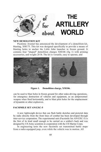 Field Artillery Radar 3-6