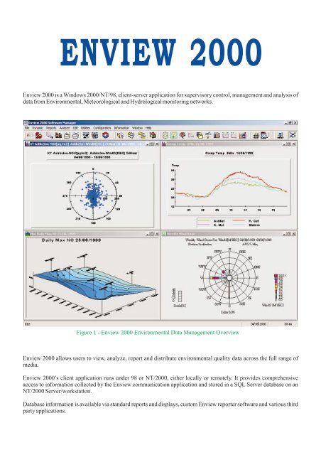 Enview 2000 is a Windows 2000/NT/98, client-server ... - WICOM