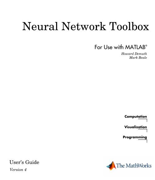 Neural Network Toolbox