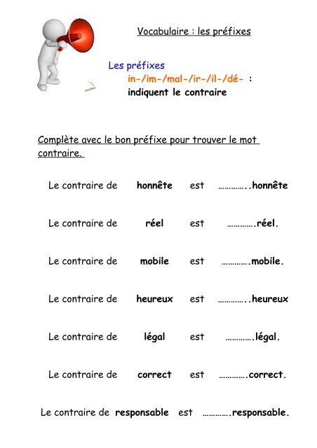 trouver le contraire des mots