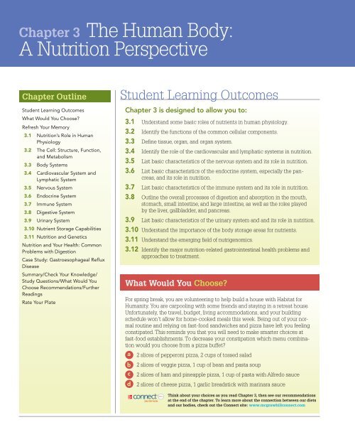 Sample Chapter 3 from the Printed Textbook