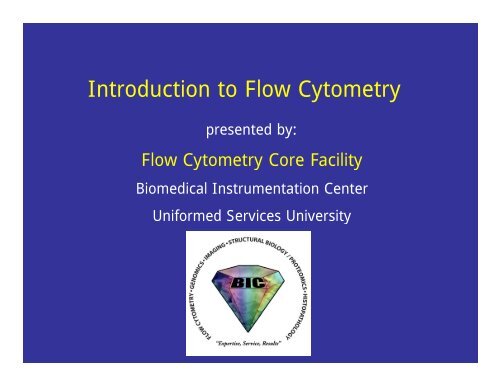 Flow Cytometry Tutorial - Uniformed Services University of the ...