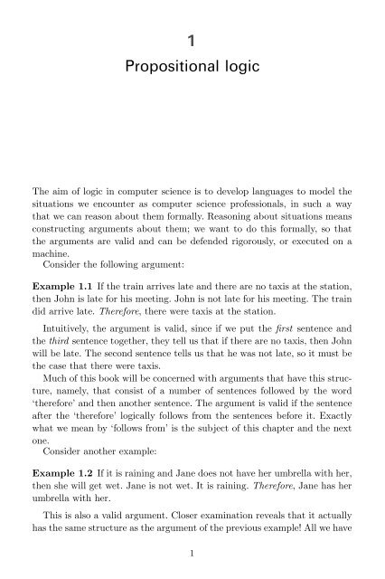 1 Propositional logic - cs.unsyiah.ac.id.