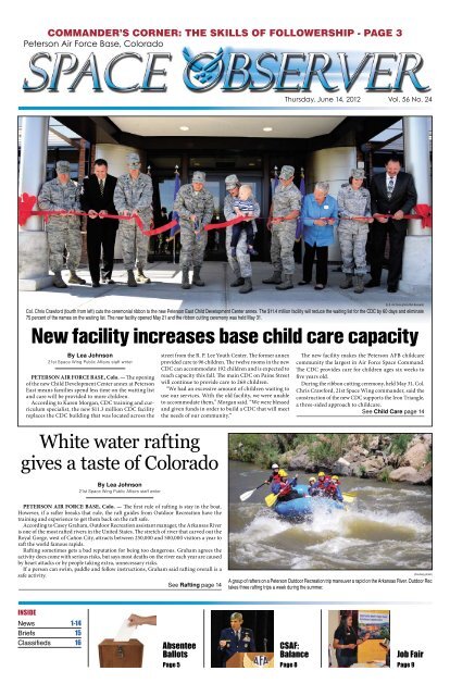 June 14, 2012 - Colorado Springs Military Newspaper Group