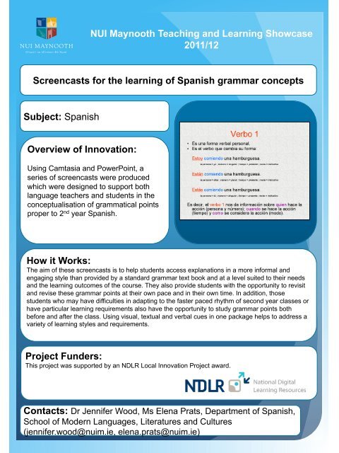 Posters 40-49 - Centre for Teaching & Learning