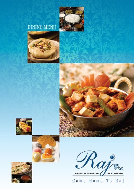 DINING MENU - Raj Restaurant
