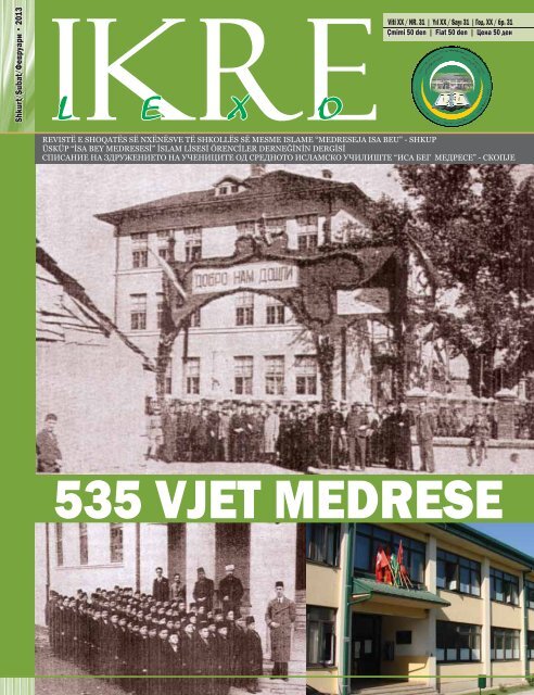 IKRE Nr:31 - Medreseja Isa Beu