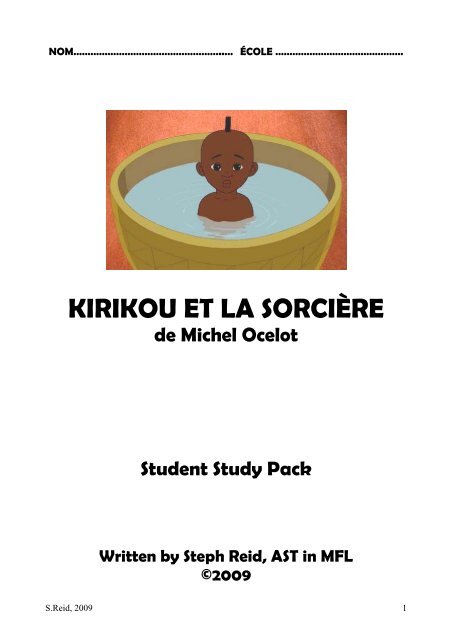 KIRIKOU ET LA SORCIÈRE - Routes Into Languages