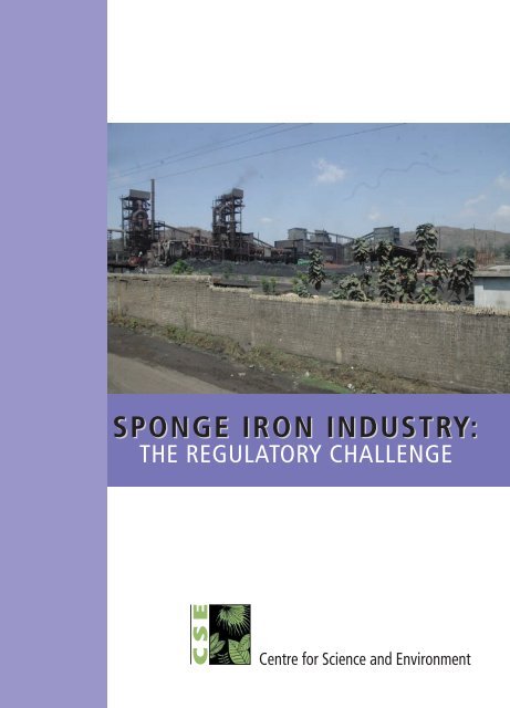 Sponge Iron Industry - Centre for Science and Environment