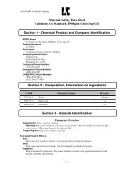 Material Safety Data Sheet Sodium Cyanide, 2.5% w/v ... - LabChem