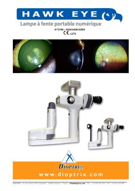 HAWK EYE lampe a fen.. - Dioptrix