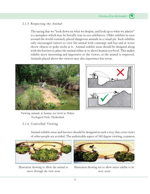 BARRIER DESIGNS FOR ZOOS