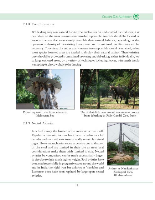 BARRIER DESIGNS FOR ZOOS