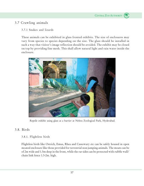 BARRIER DESIGNS FOR ZOOS