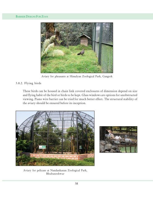 BARRIER DESIGNS FOR ZOOS