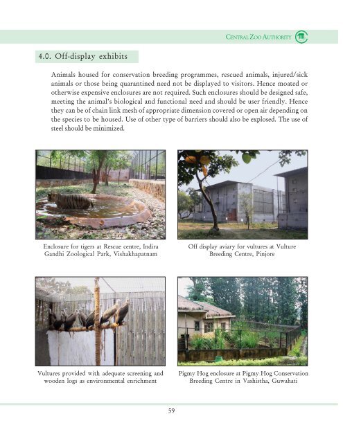 BARRIER DESIGNS FOR ZOOS