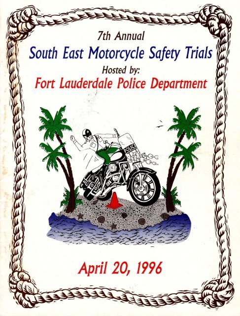 V 7th Annuol ^-v - South East Police Motorcycle Training