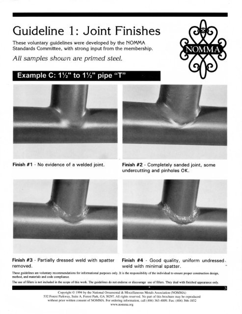 Guideline 1: Joint Finishes - The Northeast Chapter of NOMMA