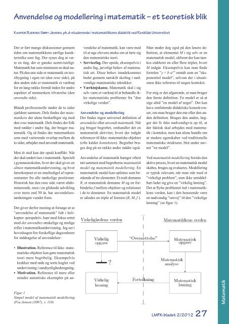 Modellering Matematik