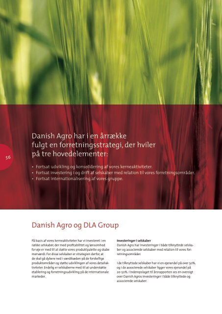 Danish Agro og DLA Group