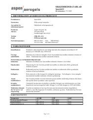 Pyrogel® XTF - Aspen Aerogels