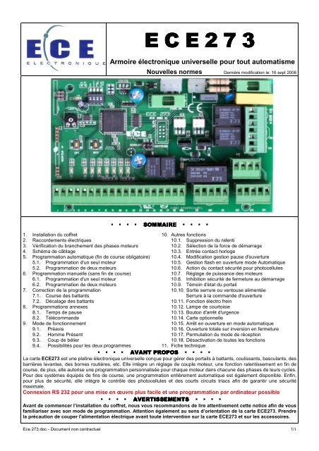 ECE273 - JR International