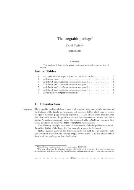 Latex Longtable Font Size | Brokeasshome.com Latex Longtable Font Size | Brokeasshome.com