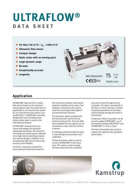 ULTRAFLOW® - Kamstrup