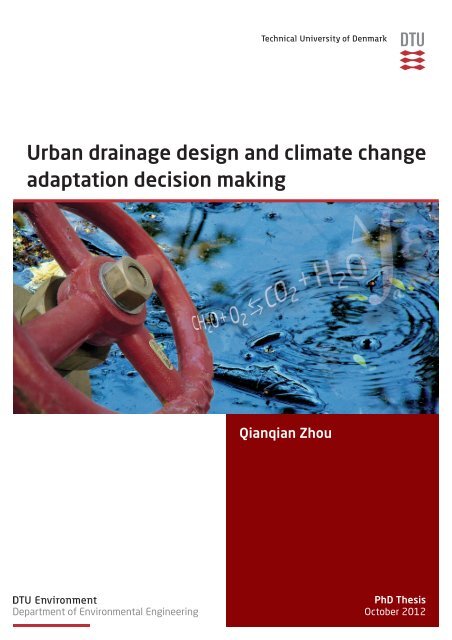 Urban drainage design and climate change adaptation ... - DTU Orbit