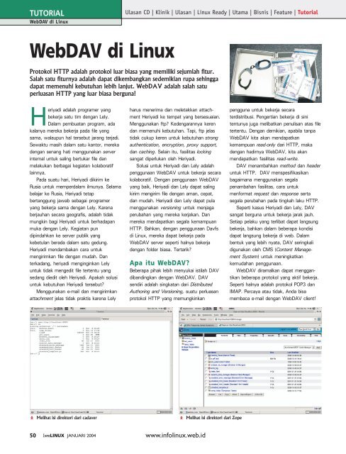 WebDAV di Linux - Bebas