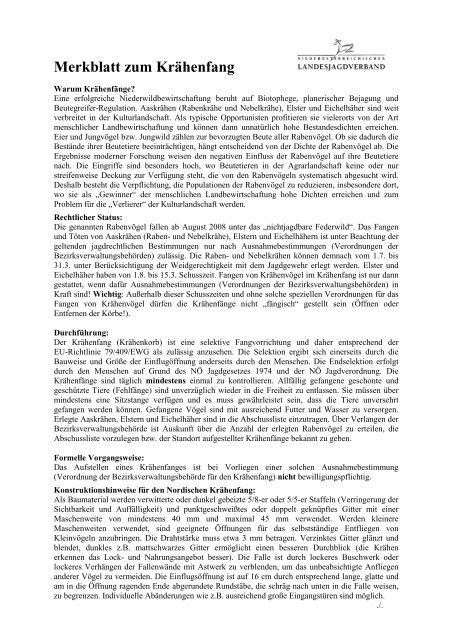 Merkblatt