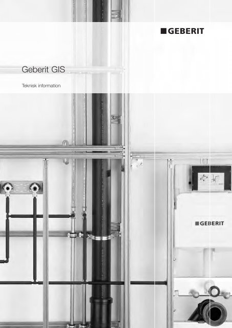 Geberit GIS er et installationssystem