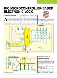Microcontroller-based Speedometer-Cum-Odometer - Kits 'n' Spares