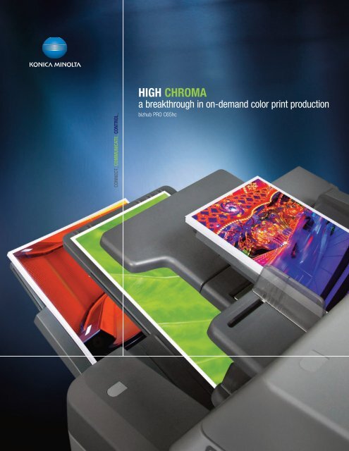 high chroma color - Konica Minolta