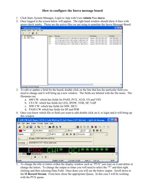 How to update the Inova Message board.pdf - Knowledge Base