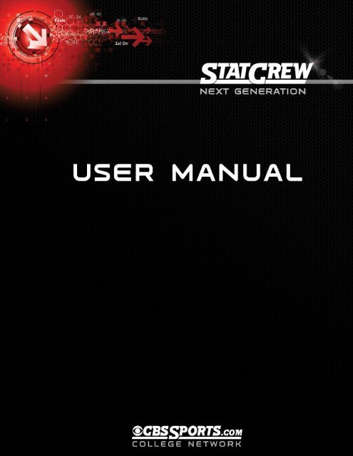 Stat Crew Next Generation User Manual - CoSIDA