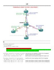 Lab 3.5.1: Basic Frame Relay