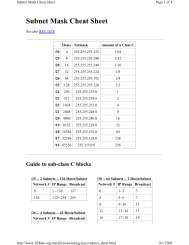 Cisco - Ethernet Encapsulation Cheat Sheet