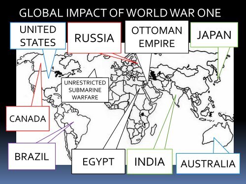 Lesson #45 Global Effects of WW1