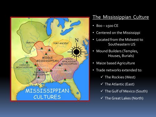 Mississippian Culture Map