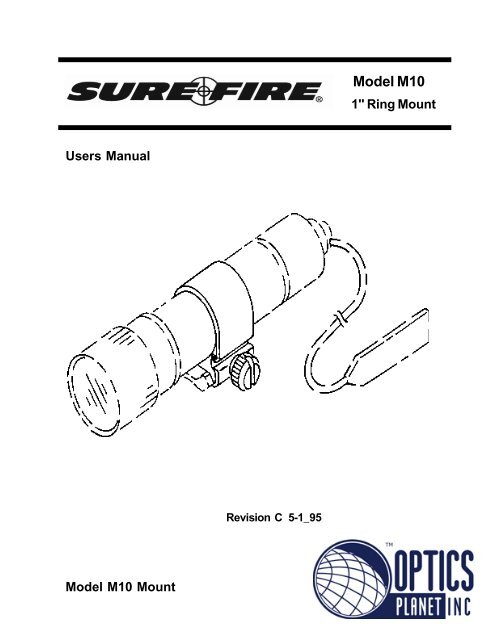 Model M10 Mount - OpticsPlanet.com