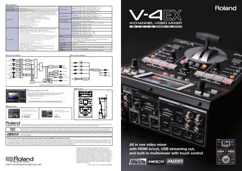 V-4EX Brochure - Roland