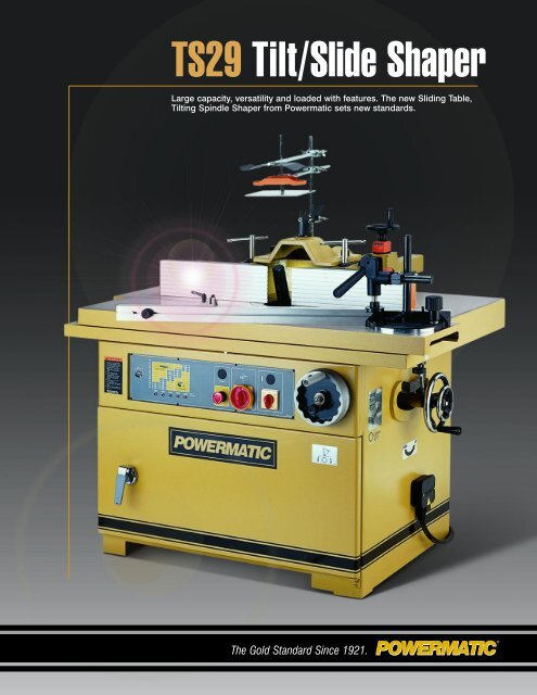 TS29 Tilt/Slide Shaper