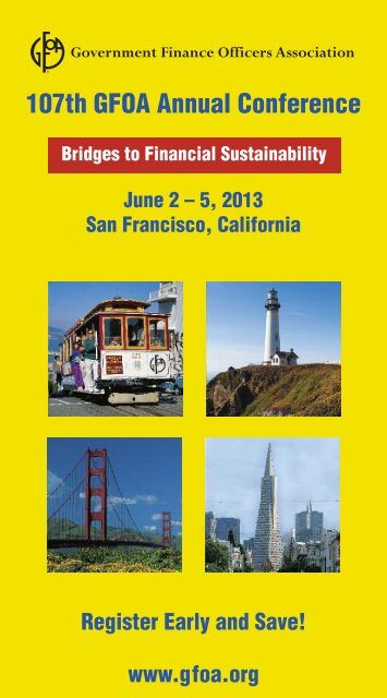 107th GFOA Annual Conference