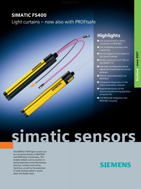 SIMATIC FS400 - Siemens