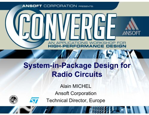 System-in-Package Design for Radio Circuits