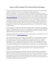 Table of Example* UCUM codes for Electronic Messaging ... - LOINC