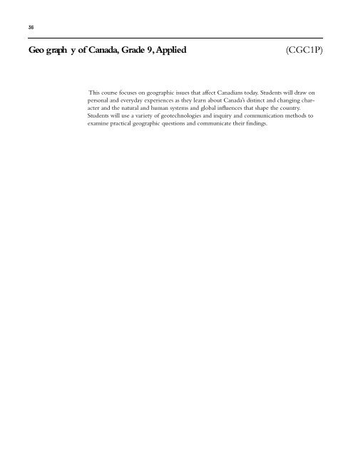 CGC1P curriculum document - LoreeScience.ca